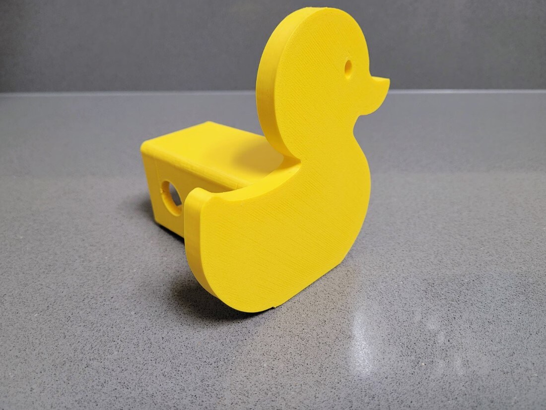 Rubber Ducky 2D Hitch Receiver Cap. 2 inch Receiver Plug. Several ...