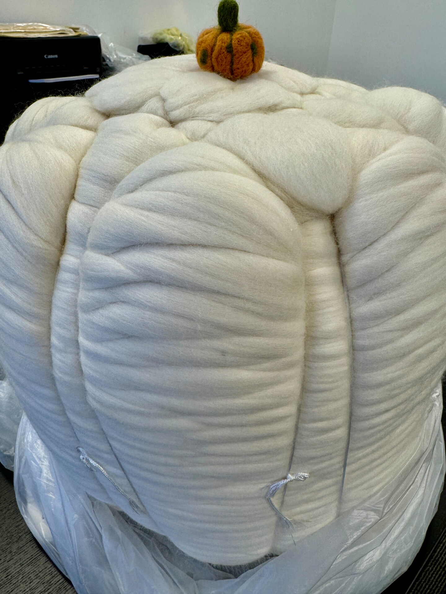 Wholesale Natural White Merino Wool Roving Tops for spinning felting ...