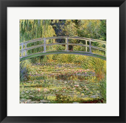 Framed Art Waterlily Pond, 1899 by Claude Monet Wall Decor 18x24 ...