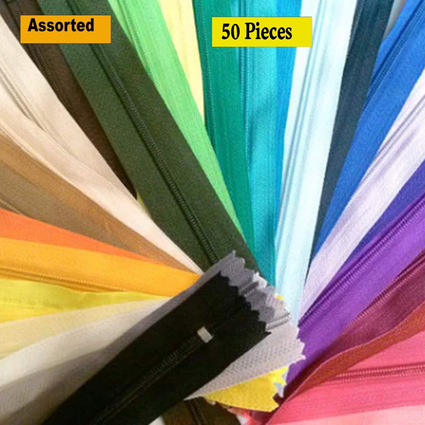 Nylon Zippers 4 Inches Coil #3 Closed Bottom | Michaels