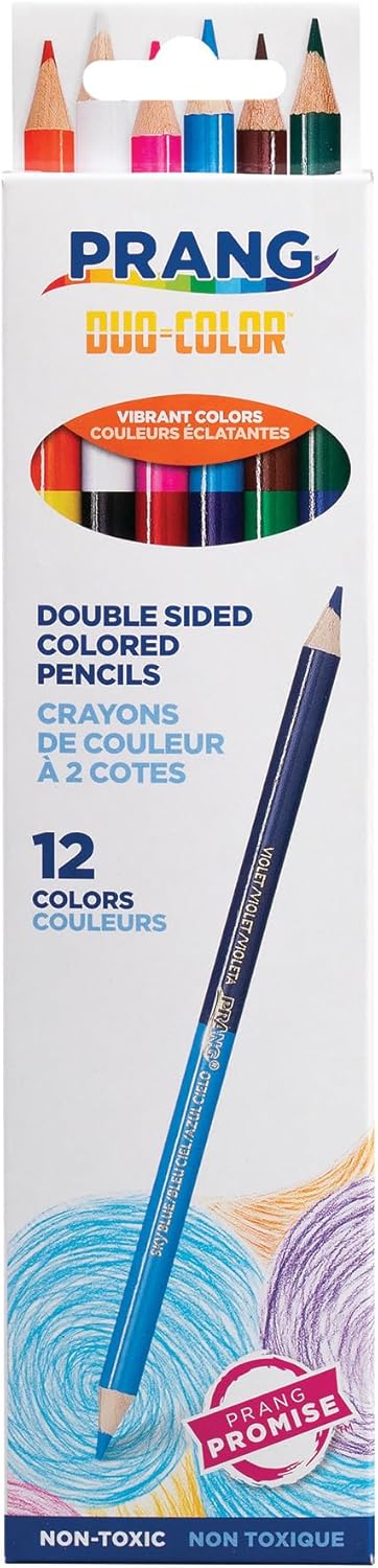 Duo-Colored Pencils, 12 Assorted Colors, 16 Count | Michaels