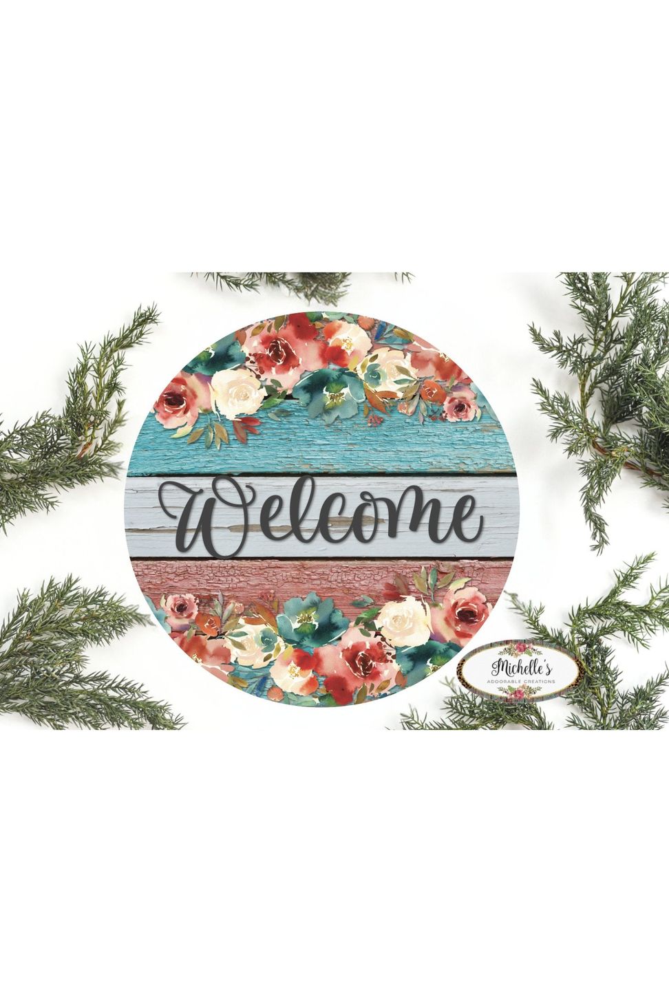 Rustic Welcome Wood Roses Sign | Michaels