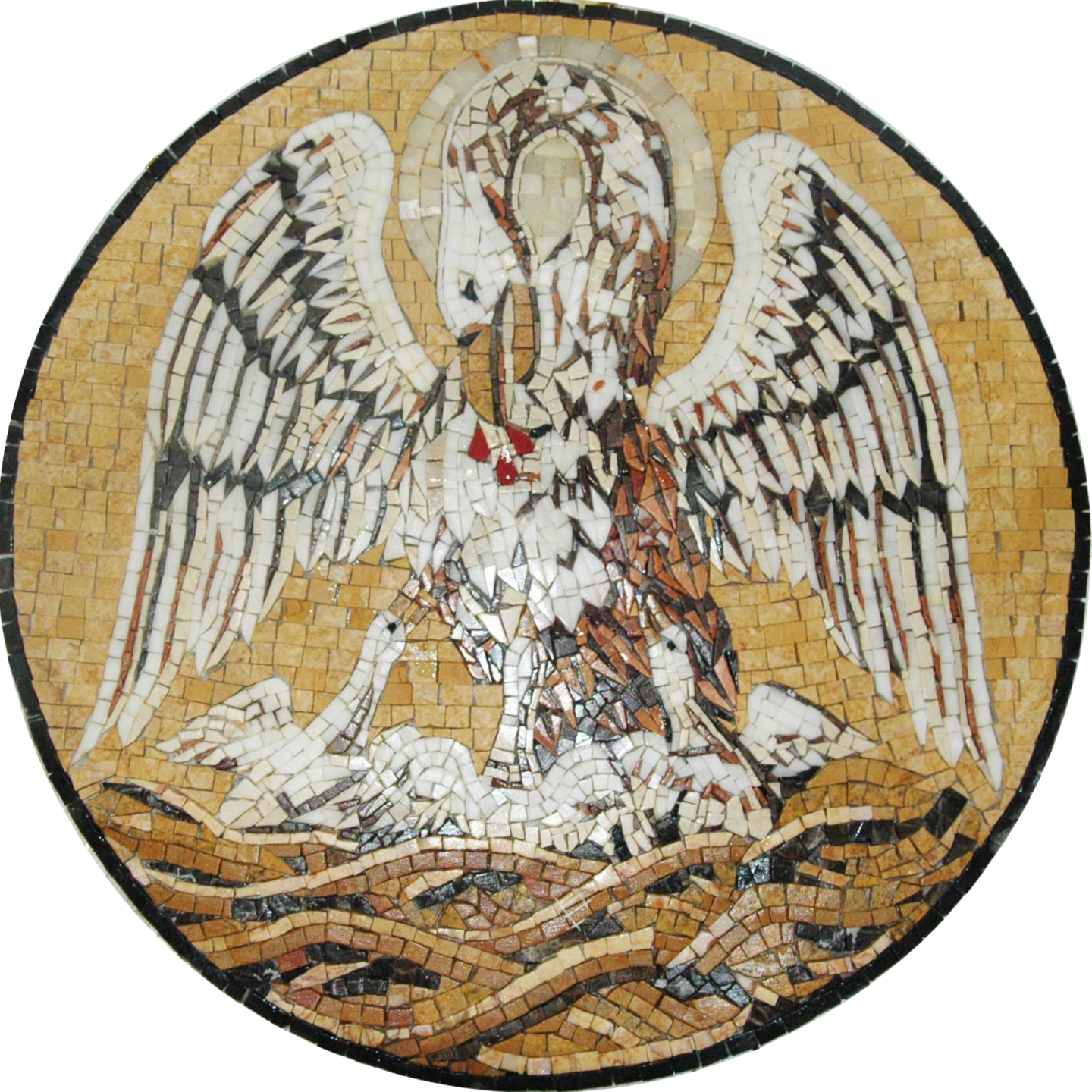 Pelican Symbol Christian Mosaic Artwork | MakerPlace by Michaels