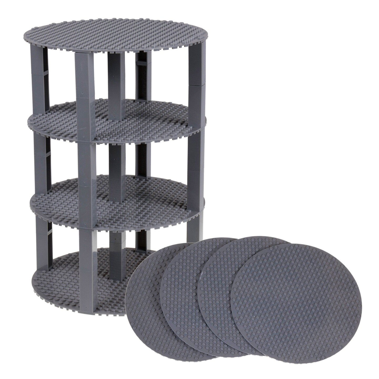 Strictly Briks Large Classic Circle Stackable Baseplates, Brik Tower ...