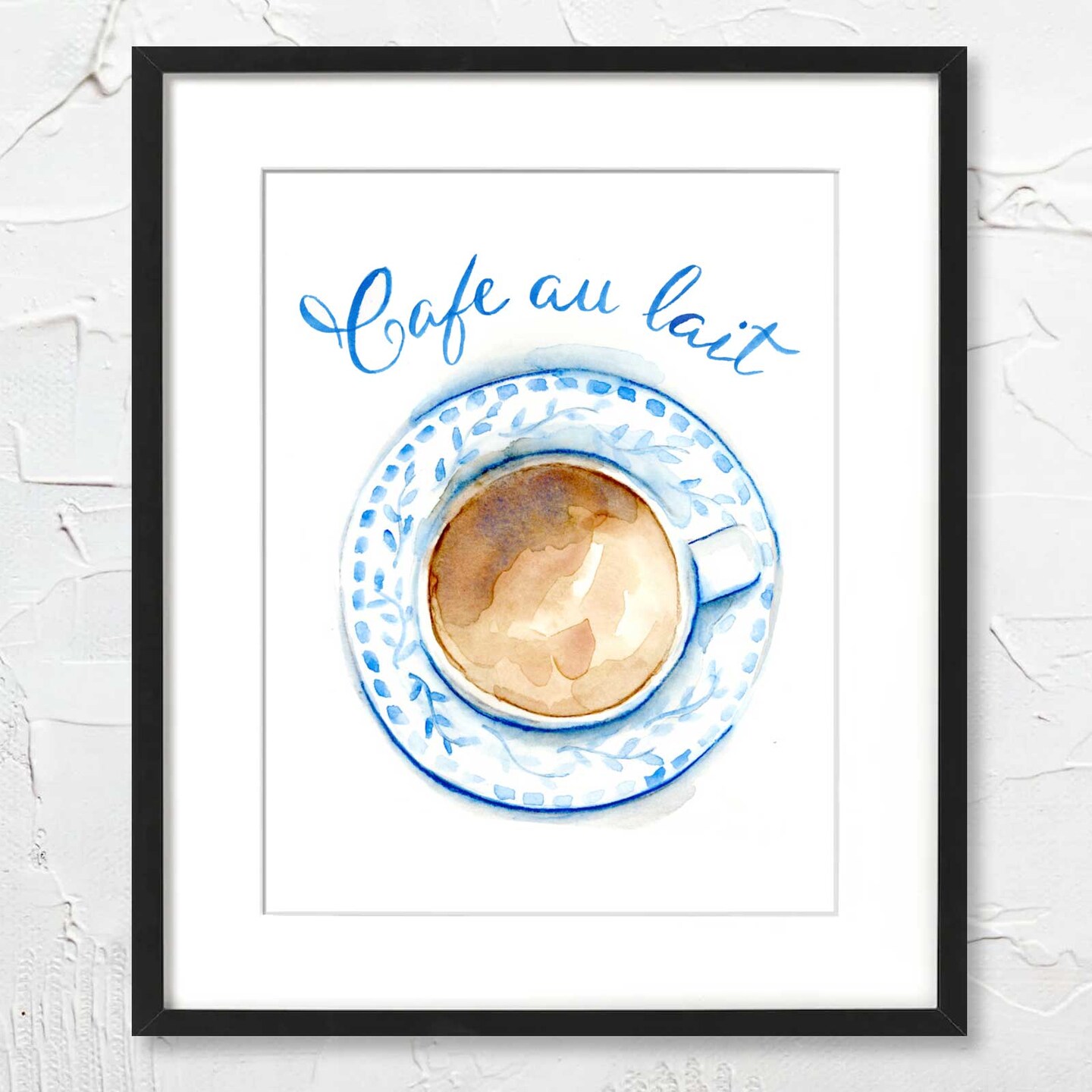 Café Watercolor Wall Art Print | MakerPlace by Michaels