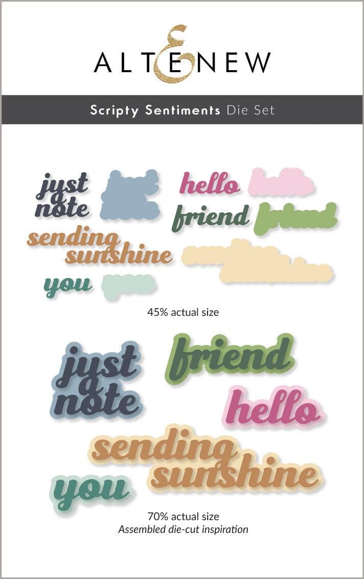 Scripty Sentiments Die Set | Michaels
