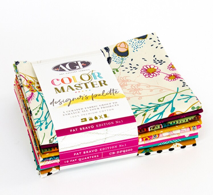 Pat Bravo Color Master Fat Quarter Bundle by Pat Bravo for Art Gallery ...