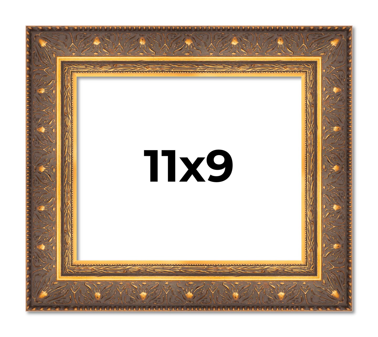 9x11 Museum Picture Frame with UV-Resistant Acrylic & Acid Free Backing ...