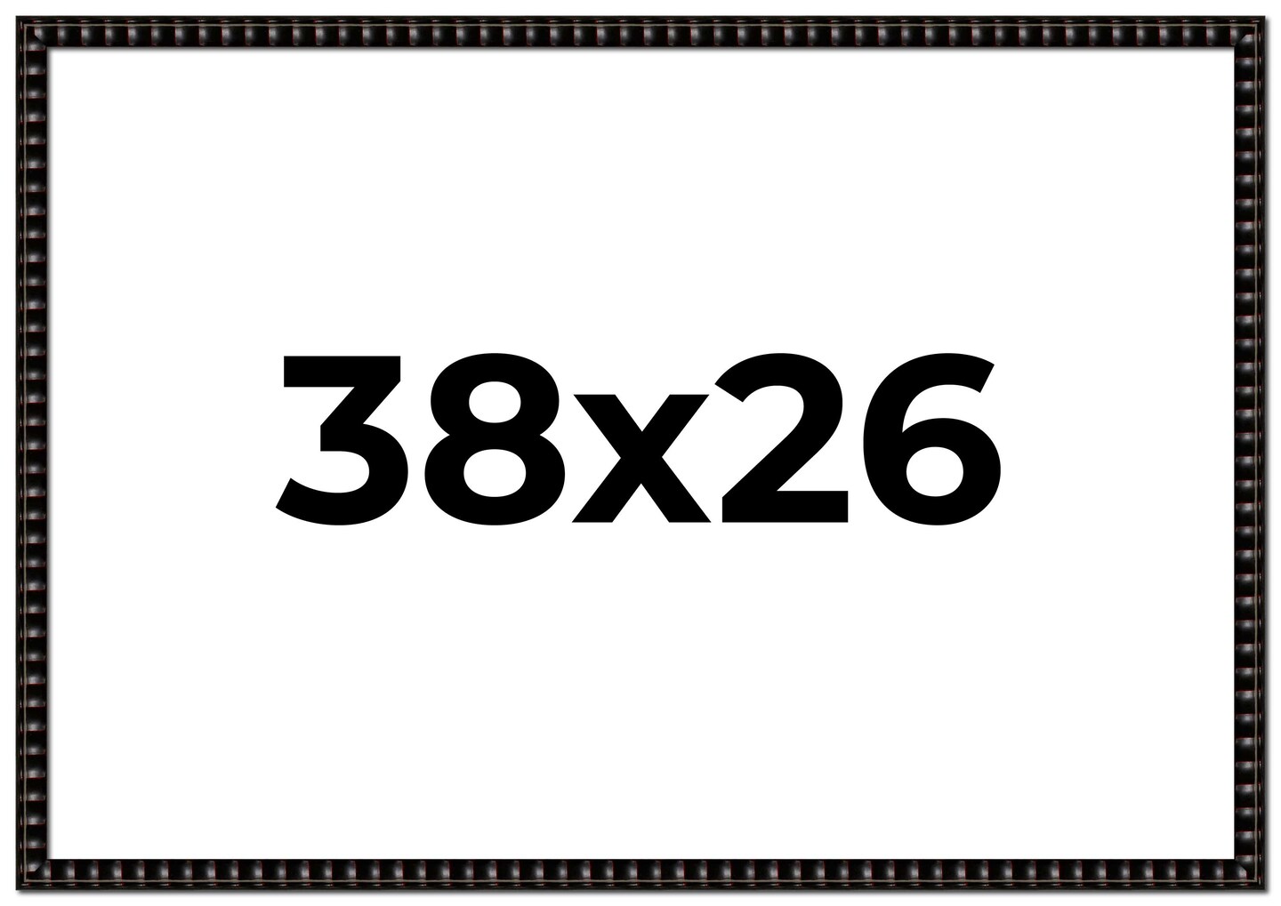 38x26 Bamboo Picture Frame with UV-Resistant Acrylic & Acid Free ...