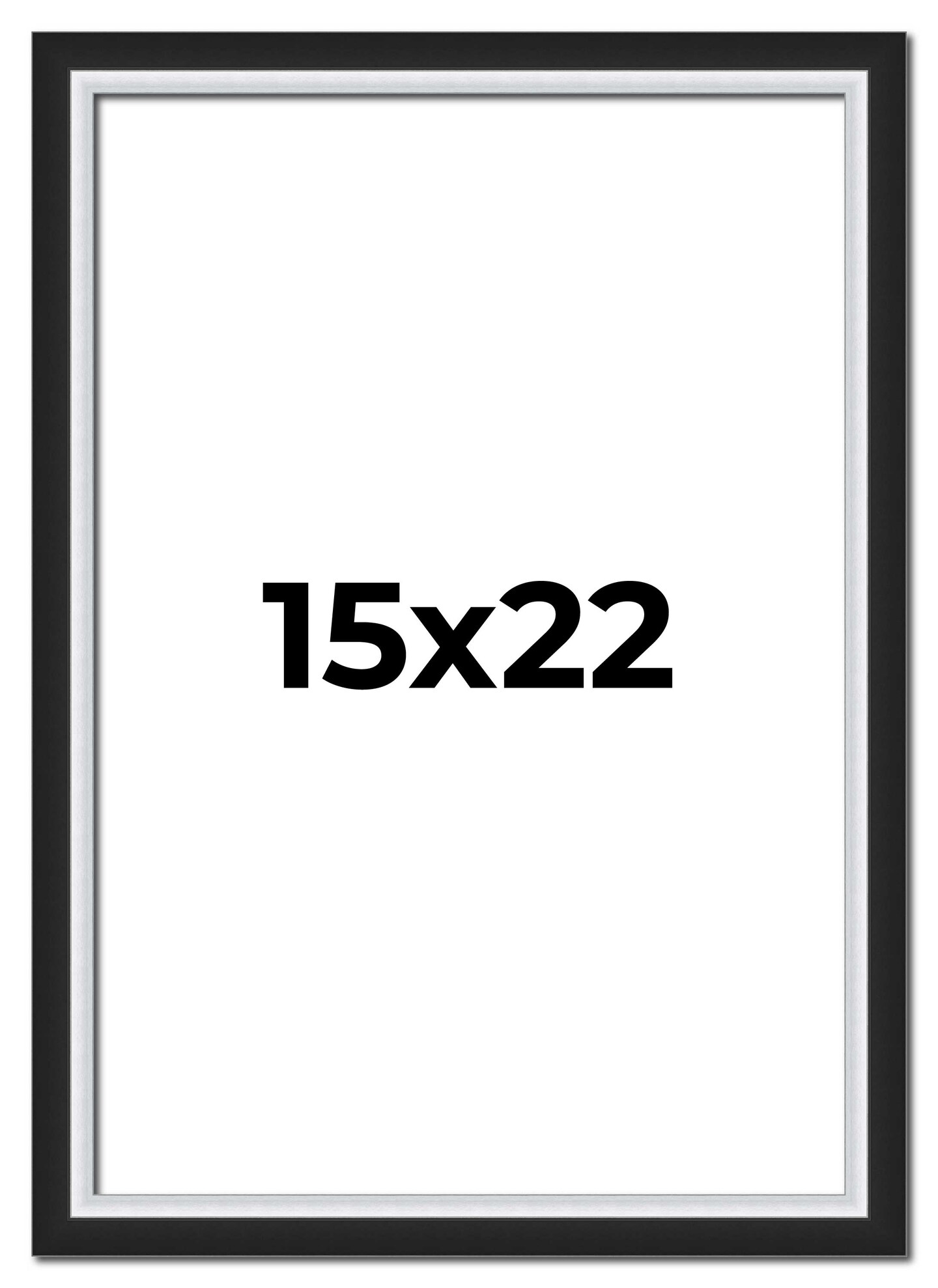 15x22 Flat Picture Frame with UV-Resistant Acrylic & Acid Free Backing ...