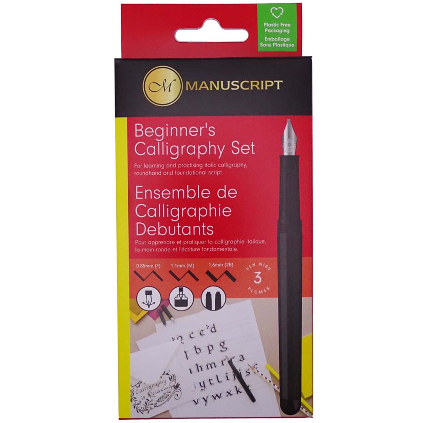 Manuscript Beginners Calligraphy Set -3 Nibs Included | Michaels