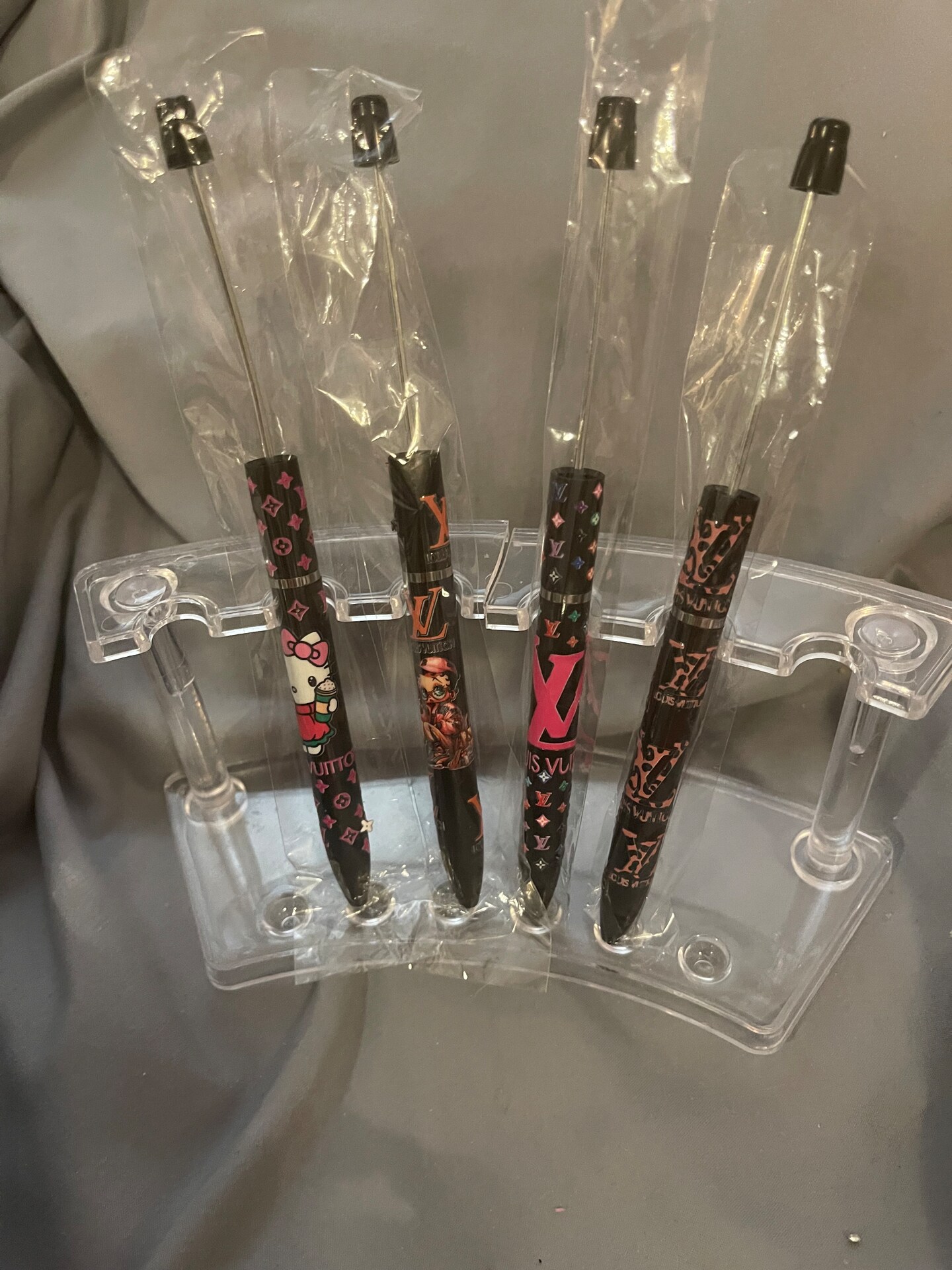 4 pc beadable DIY pens Design3r | MakerPlace by Michaels