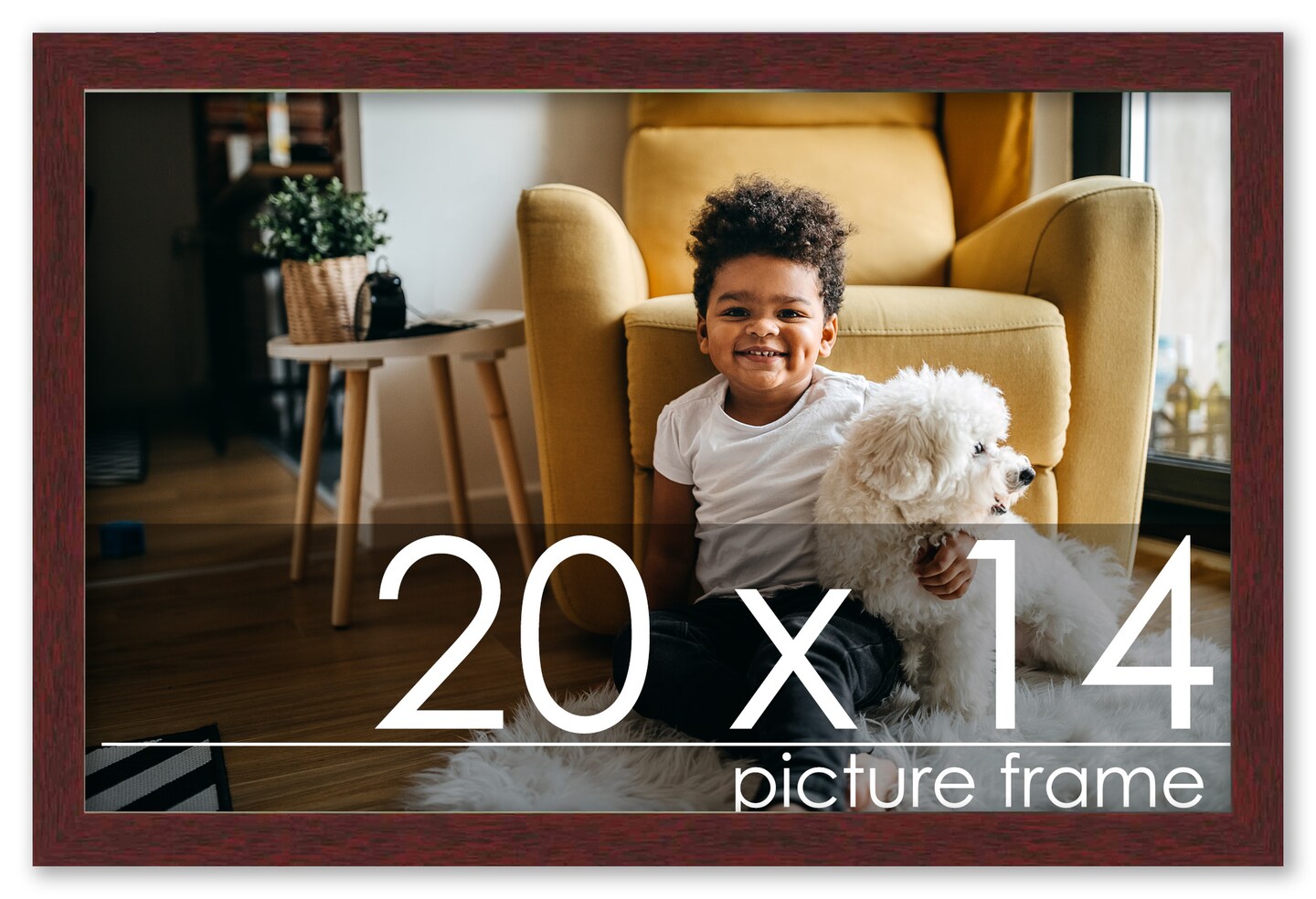 14x20 Minimalist Picture Frame with UV-Resistant Acrylic & Acid Free ...