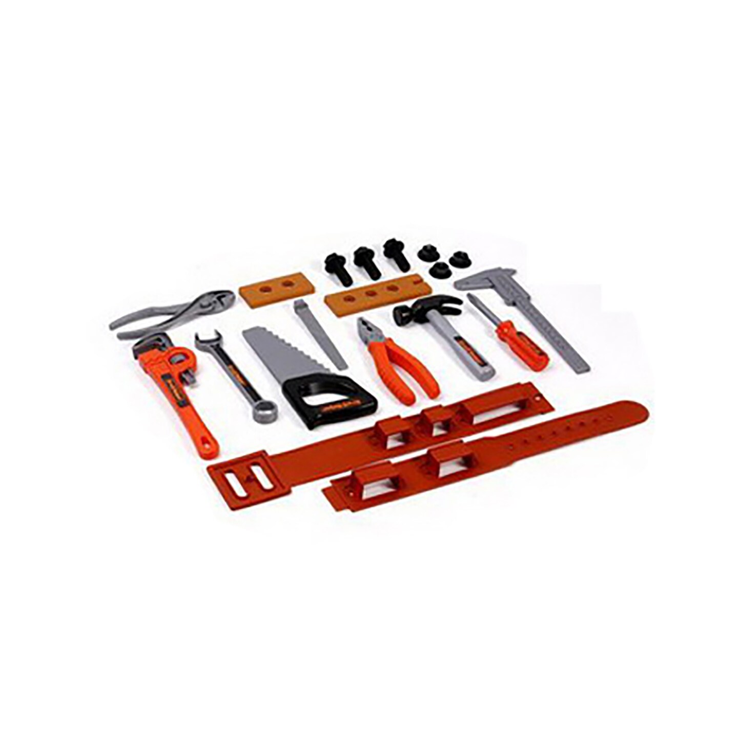 Lucky Toys 18 Piece Tool Set with Wrenches, Hammer & Tool Belt – Ages 3 ...