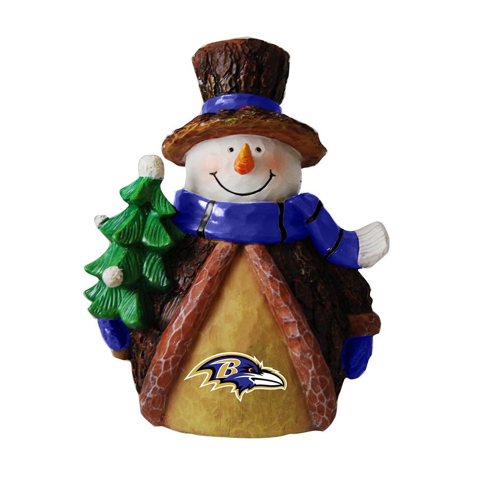 Bark Snowman Tabletop - Baltimore Ravens | Michaels