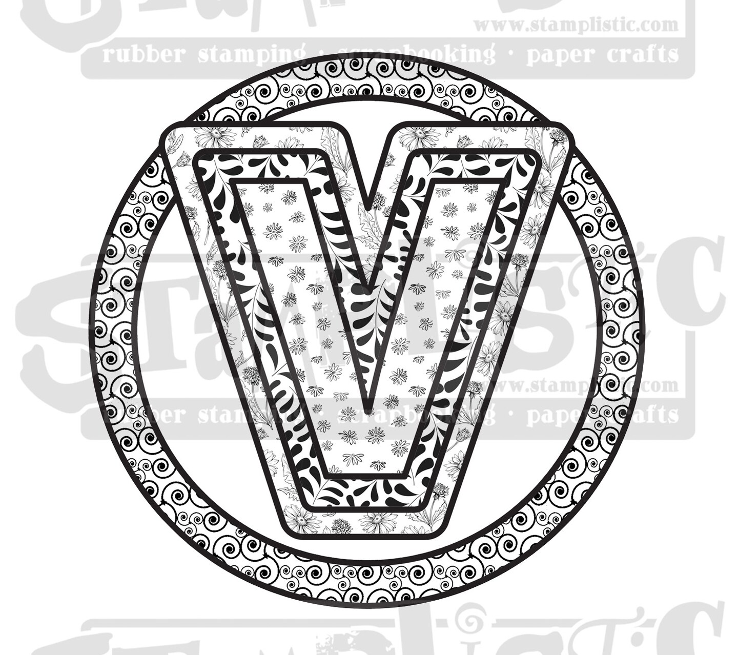 Letter V Stamp | Michaels