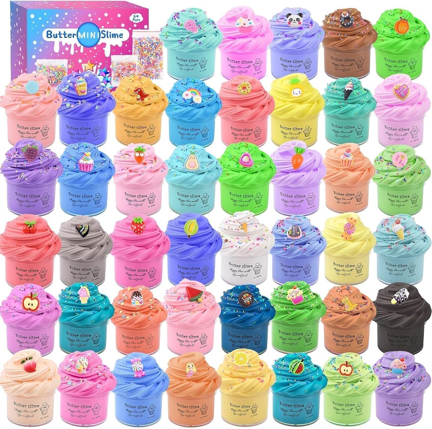 45 Pack Mini Butter Slime Kit | Michaels