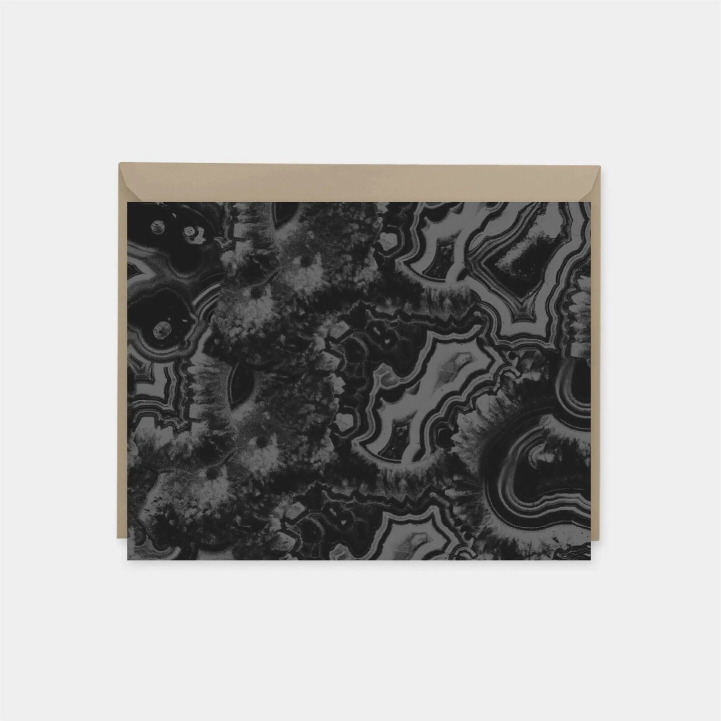 Black Malachite Note Card II | Michaels