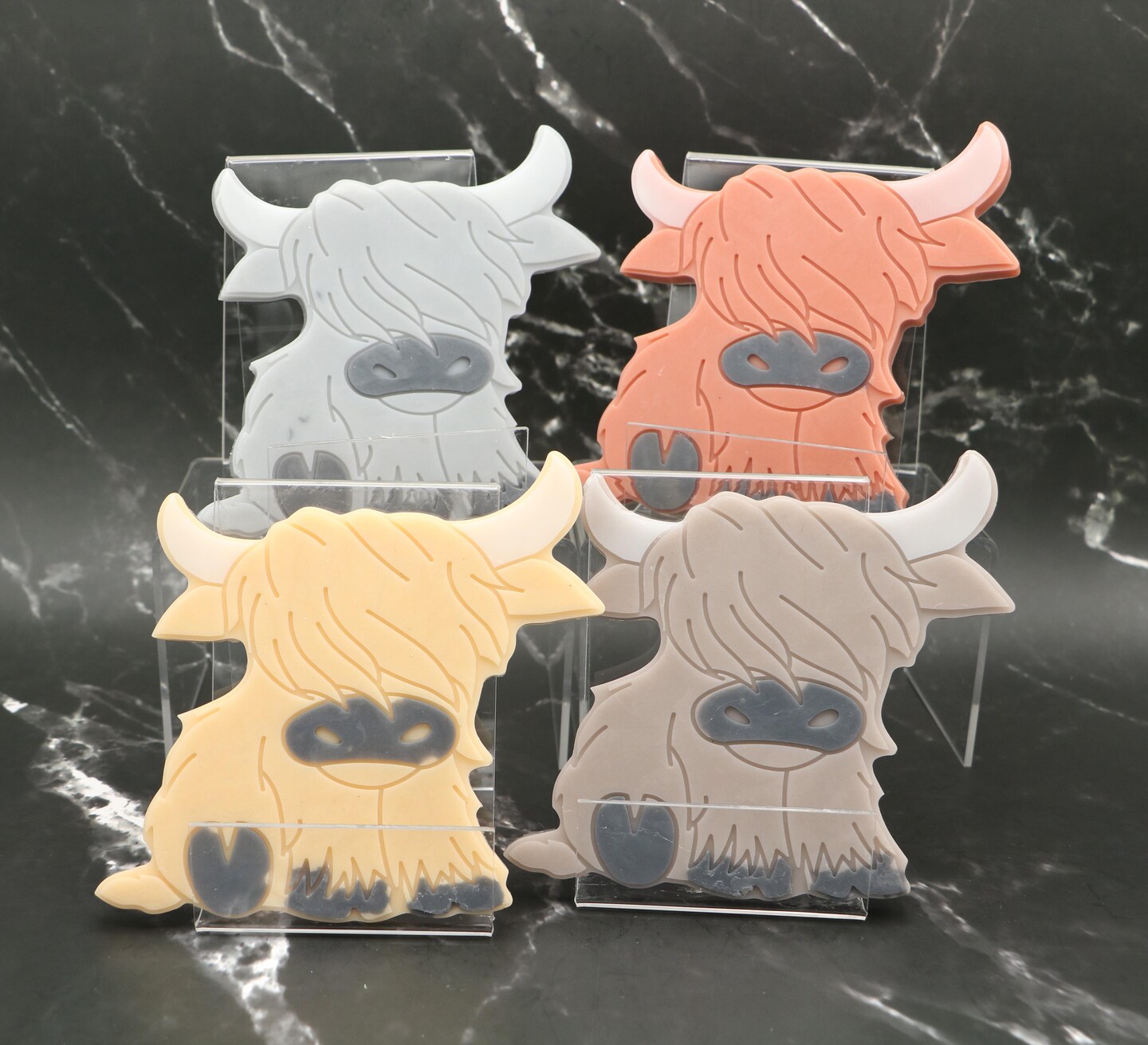 Detailed Large Highland Cow Soap, Party Soap Favors, Personalized Soap ...