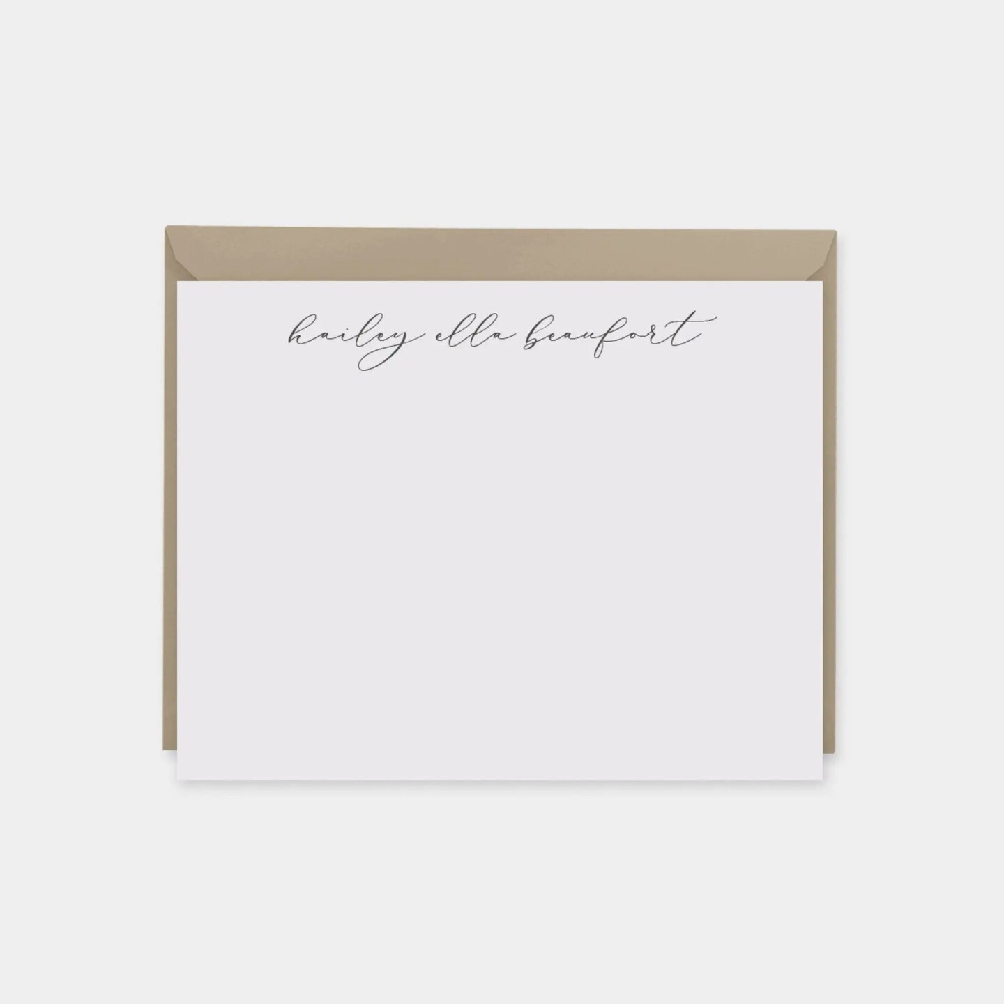 Personalized Script Note Cards II | Michaels