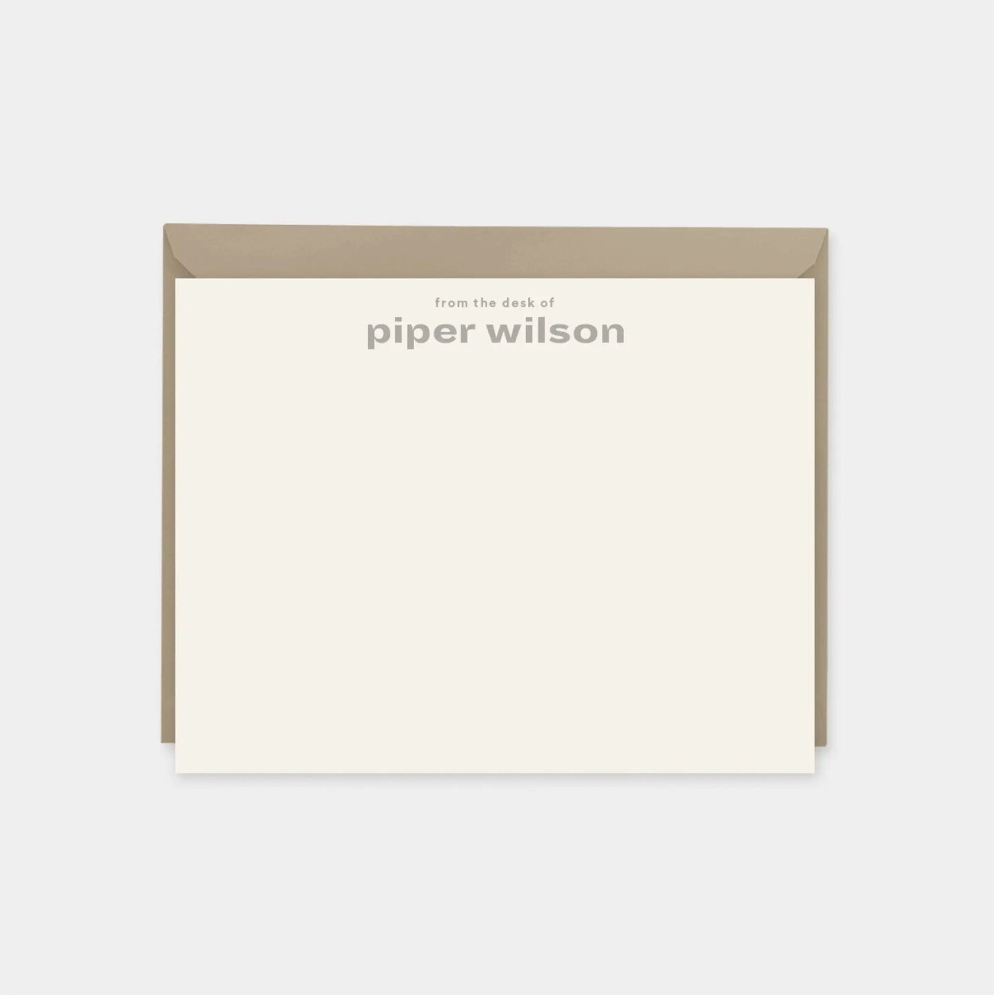 Contemporary Personalized Note Cards | Michaels