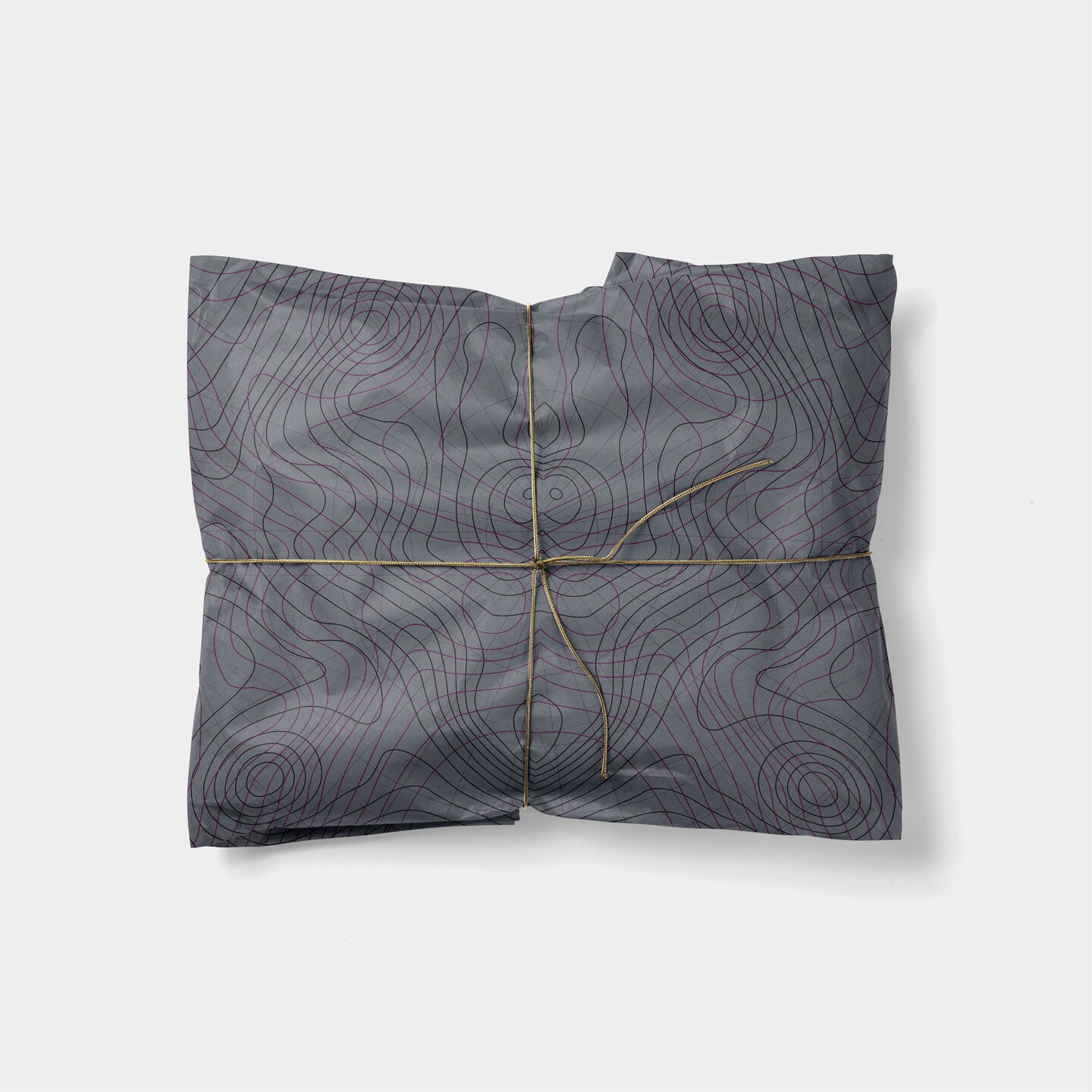 Topographic Map II Gift Wrap | Michaels