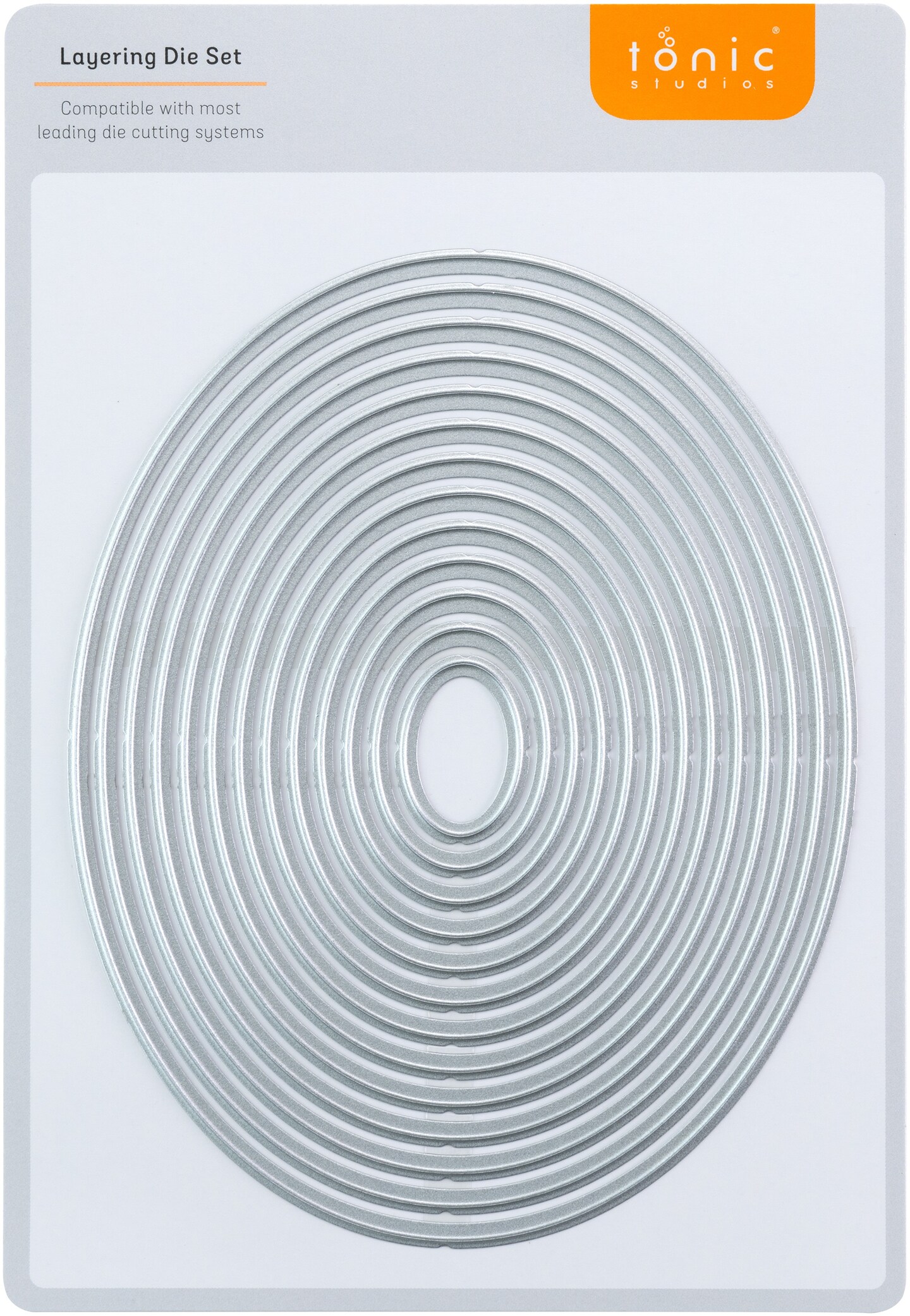 Tonic Studios Die Set-Ovals Layering Basic | Michaels