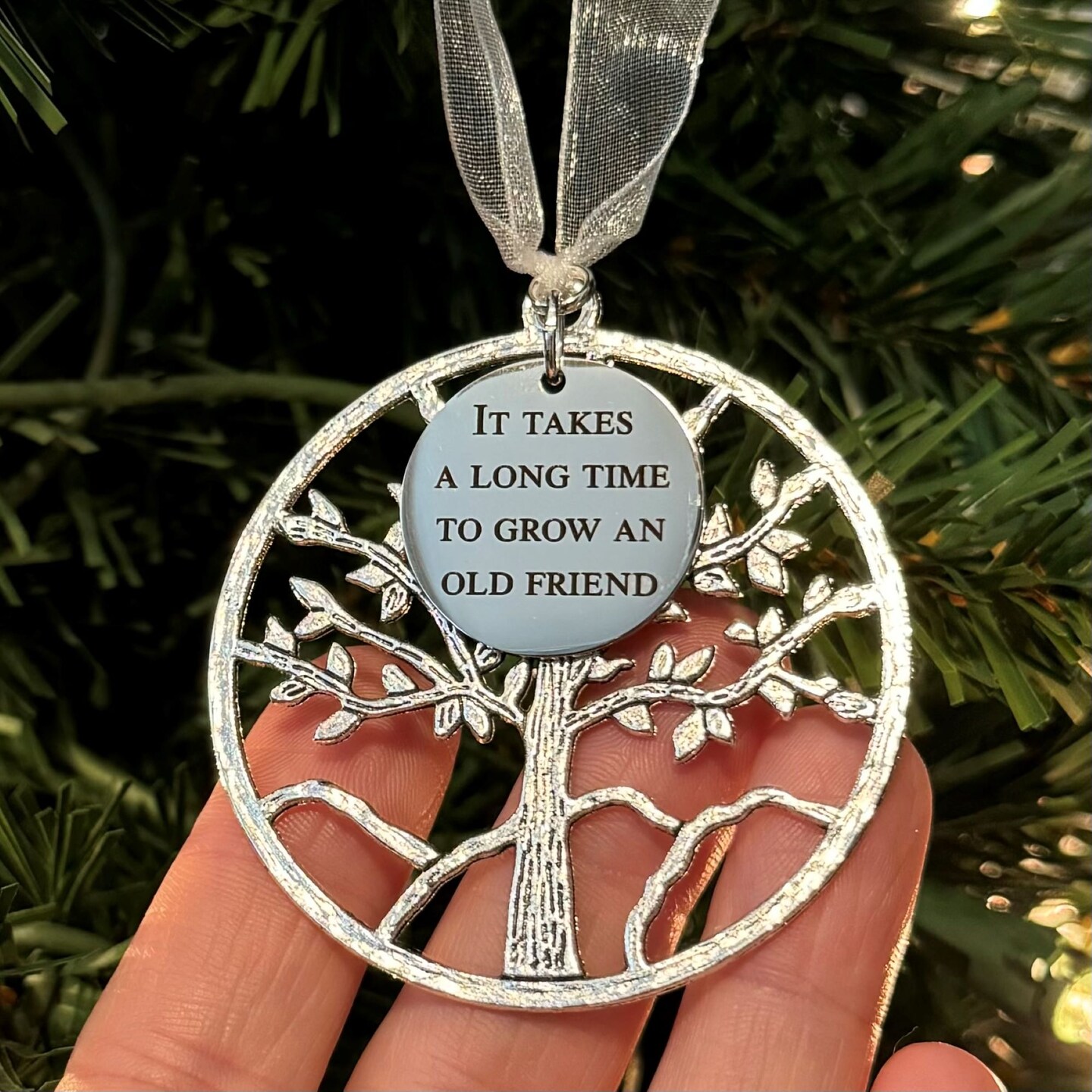 Friend Valentine Gift, It Takes A Long Time to Grow an Old Friend Tree ...