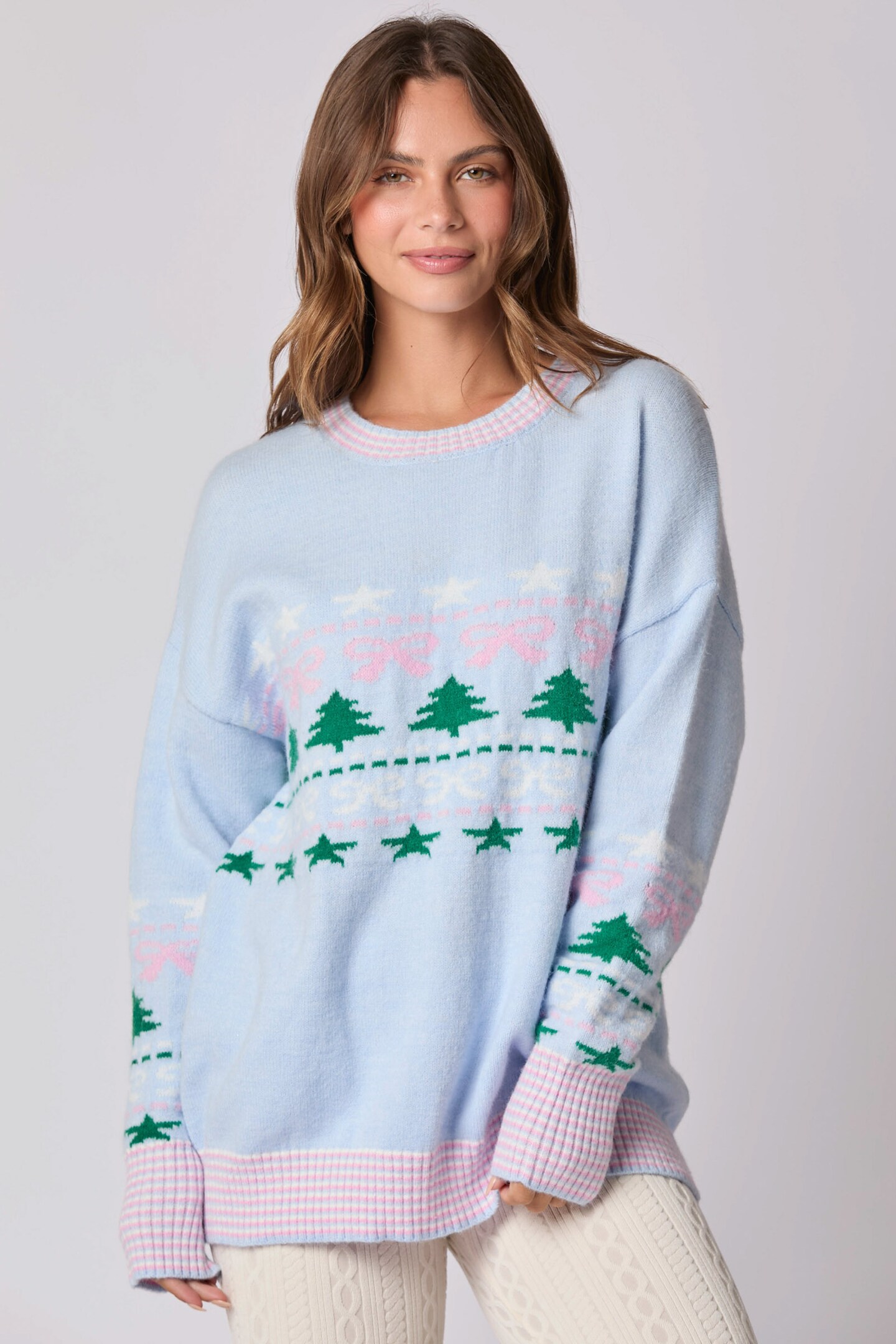 Christmas Tree Rib Sweater | Michaels