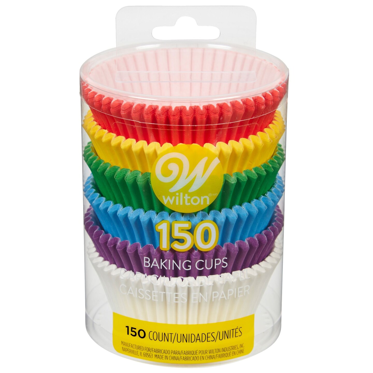Standard Baking Cups-Rainbow 150/Pkg, Count: 1 | Michaels