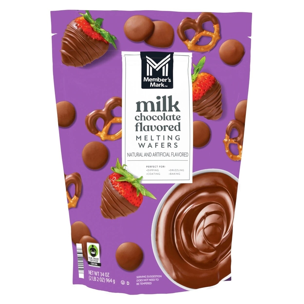 Members Mark Milk Chocolate Flavored Melting Wafers 34 Ounce | Michaels