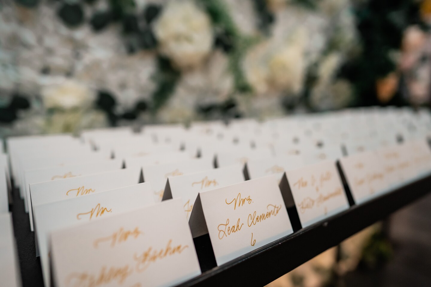 Ink Modern Calligraphy Escort Cards | MakerPlace by Michaels