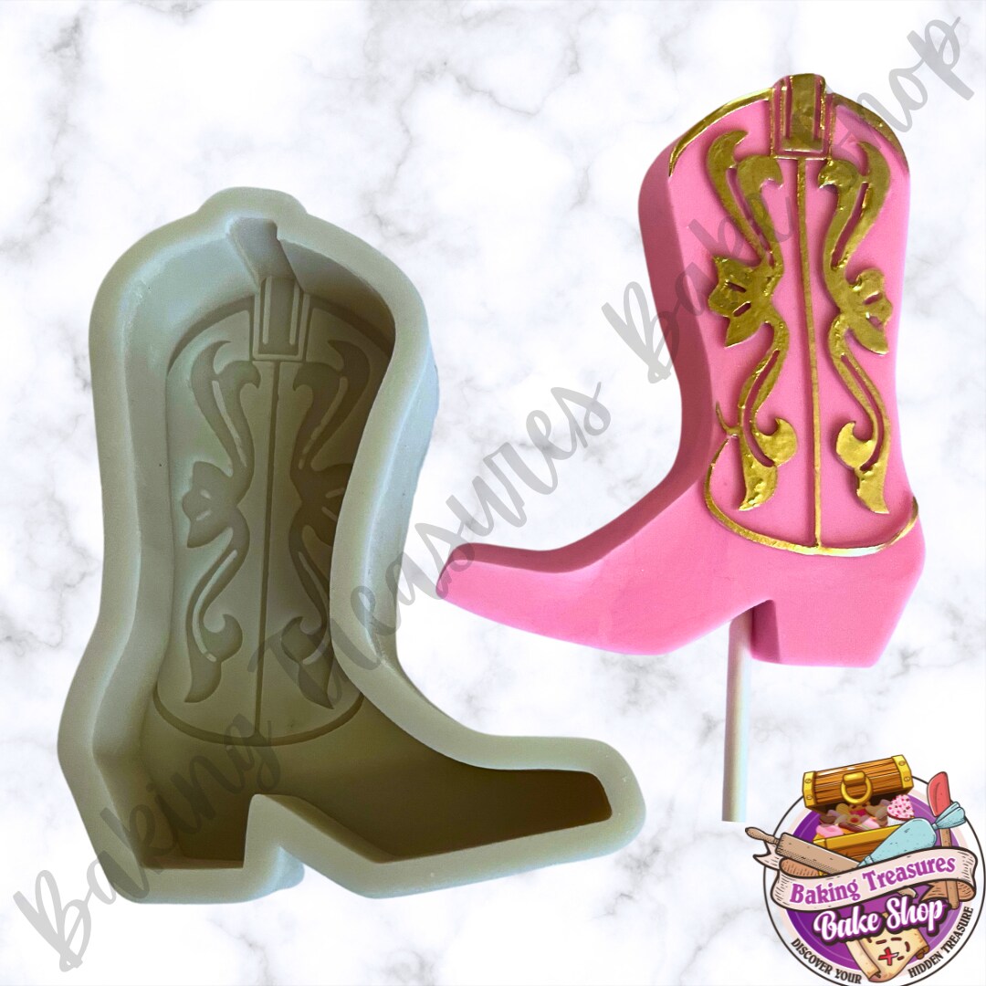 Large Cowboy Boot Silicone Mold | Michaels