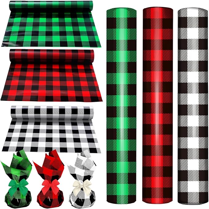 Black Red Plaid Buffalo authorized Check