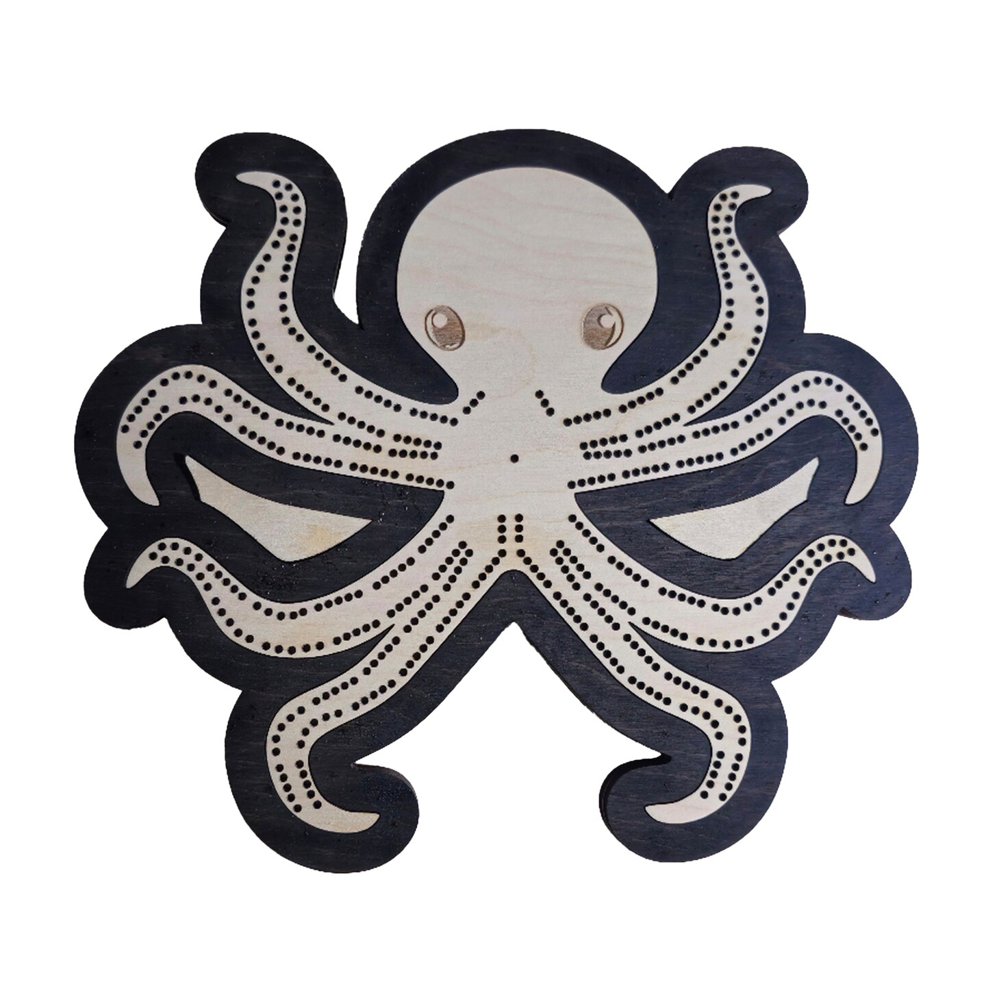 Octopus Cribbage Board 4 Lanes | MakerPlace by Michaels
