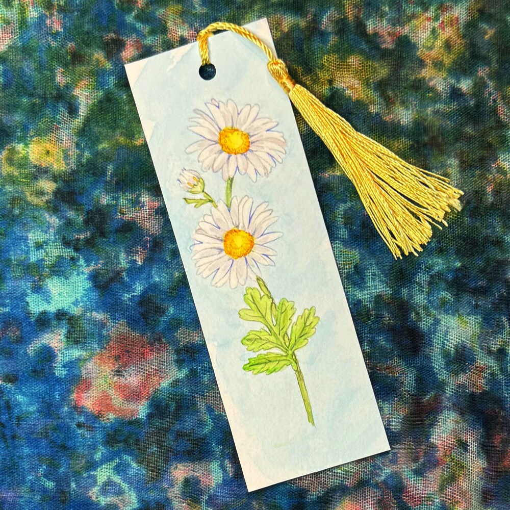 Hand-Painted Daisy Bookmark | MakerPlace by Michaels
