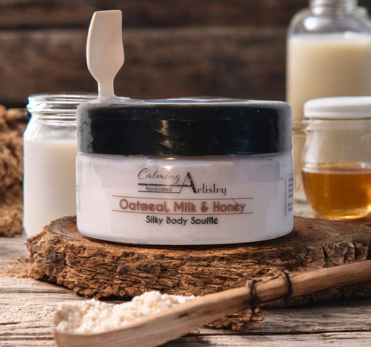 OATMEAL, MILK and HONEY Body Soufflé - 6 oz and 10-11.5 oz Moisturizing ...
