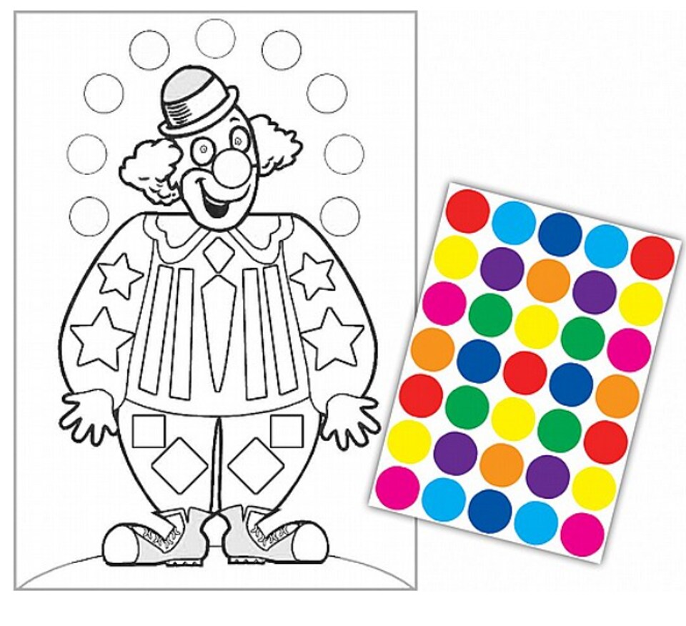 Clown Creation Craft Kit, 36 Pack – Fun DIY Clown Craft for Kids ...