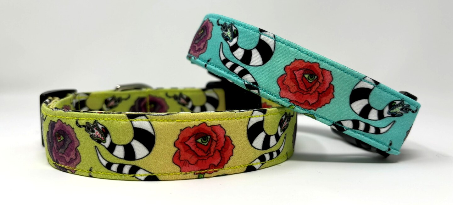 Sandworms Goth Dog Collar | MakerPlace by Michaels