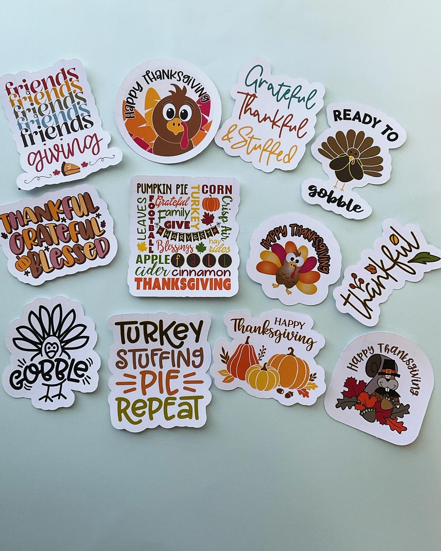 Thanksgiving Vinyl Sticker Set | MakerPlace by Michaels