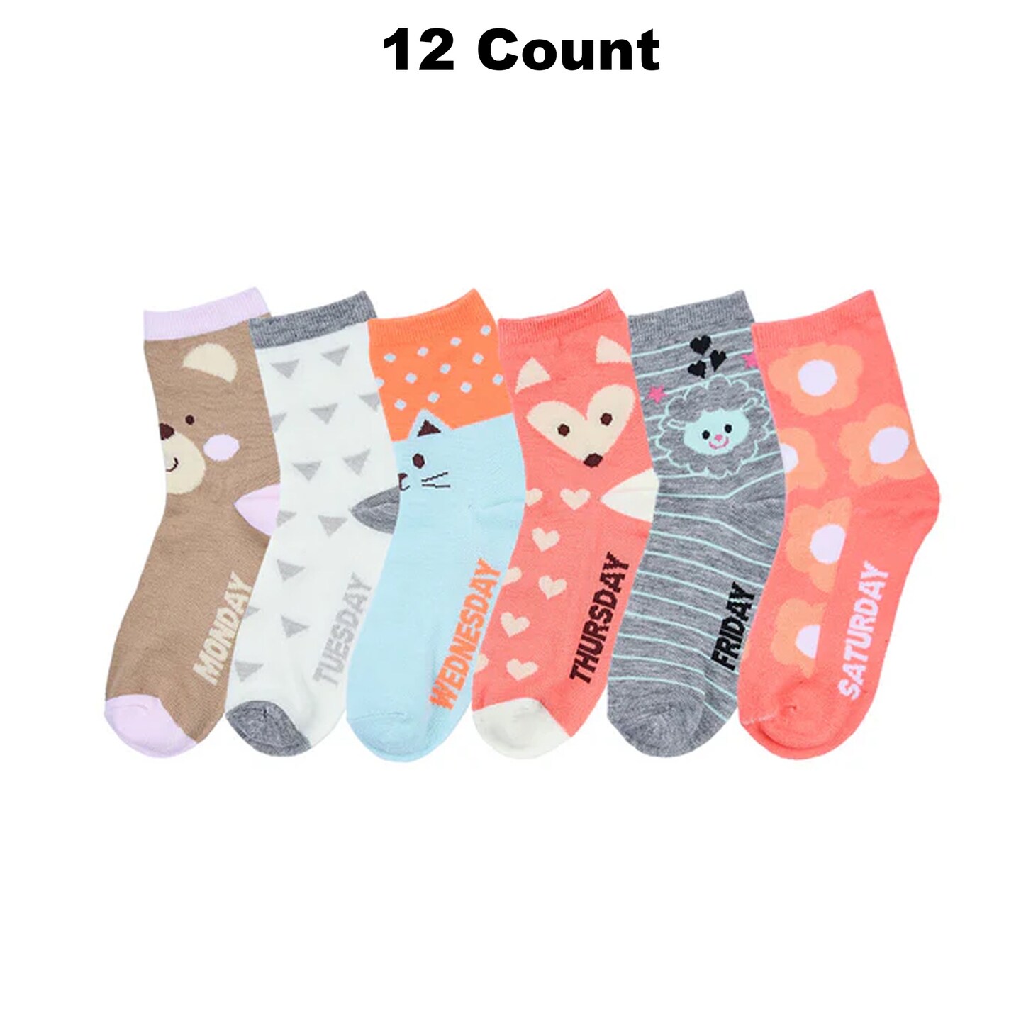 Mopas Girls Computer Crew Socks | RADYAN® | Michaels