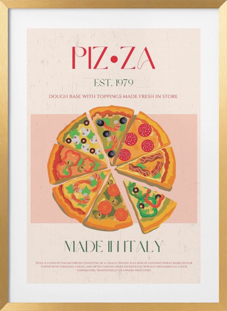 Pizza Framed Art Wall Decor | Michaels