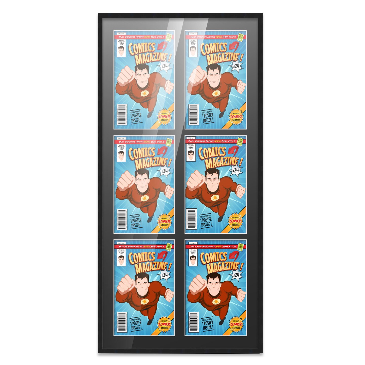 Comic Book Display Frame for Golden Age Comics Published Between 1938 ...