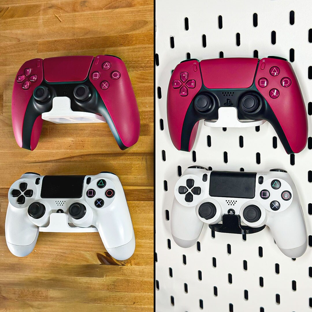 3ct Console Controller Display - Wall or IKEA Skadis Pegboard ...