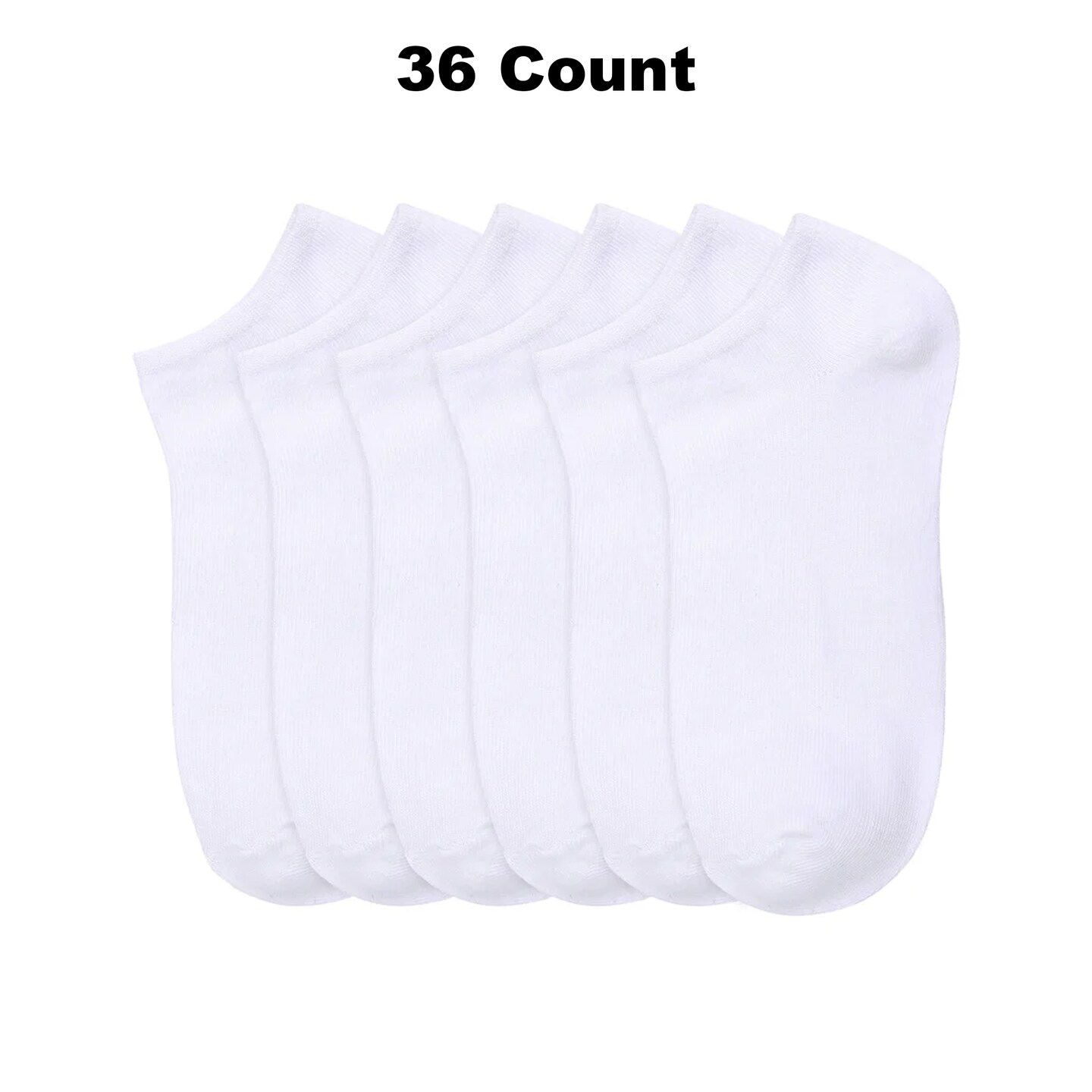 Mamia Low Cut Plain White Socks | RADYAN® | Michaels