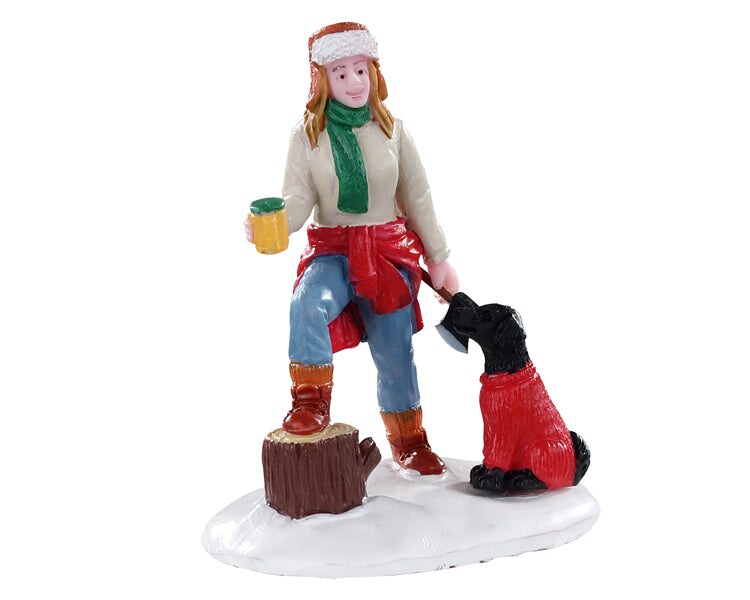 LEMAX Lumberjill Sonia Figurine #02965 | Michaels