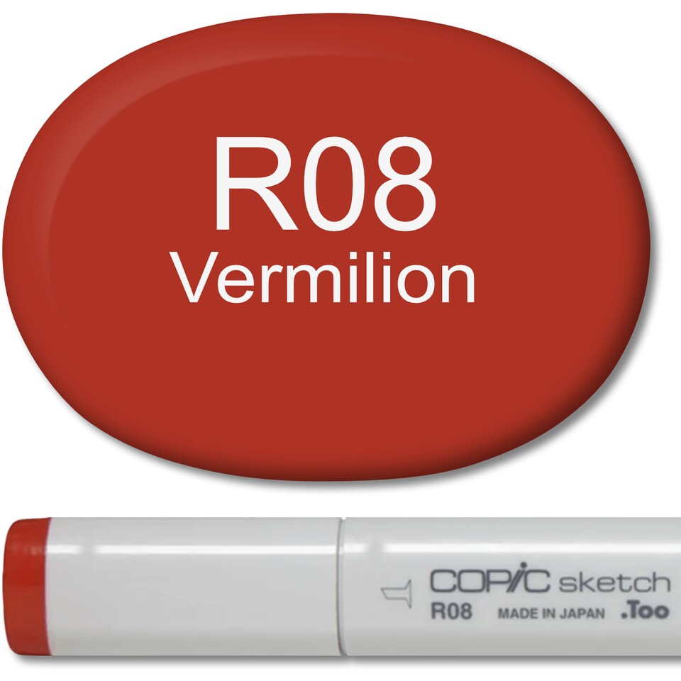 Copic Sketch Marker - R08 Vermillion | Michaels