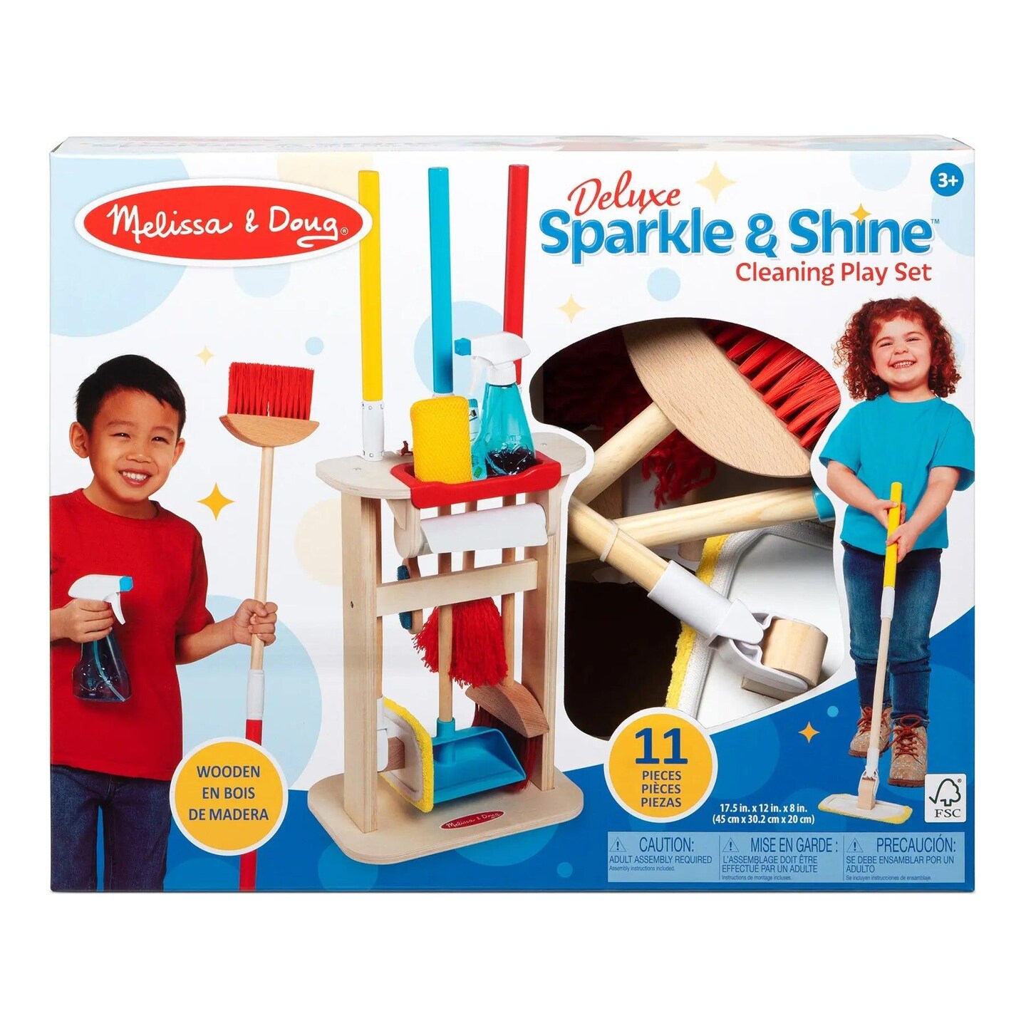 Deluxe Sparkle & Shine Cleaning Play Set | Michaels