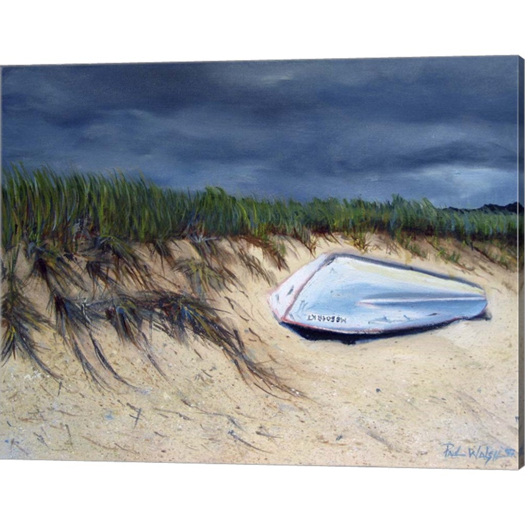 Cape Cod Boat by Paul Walsh 20" x 16" Canvas Wall Art | Michaels