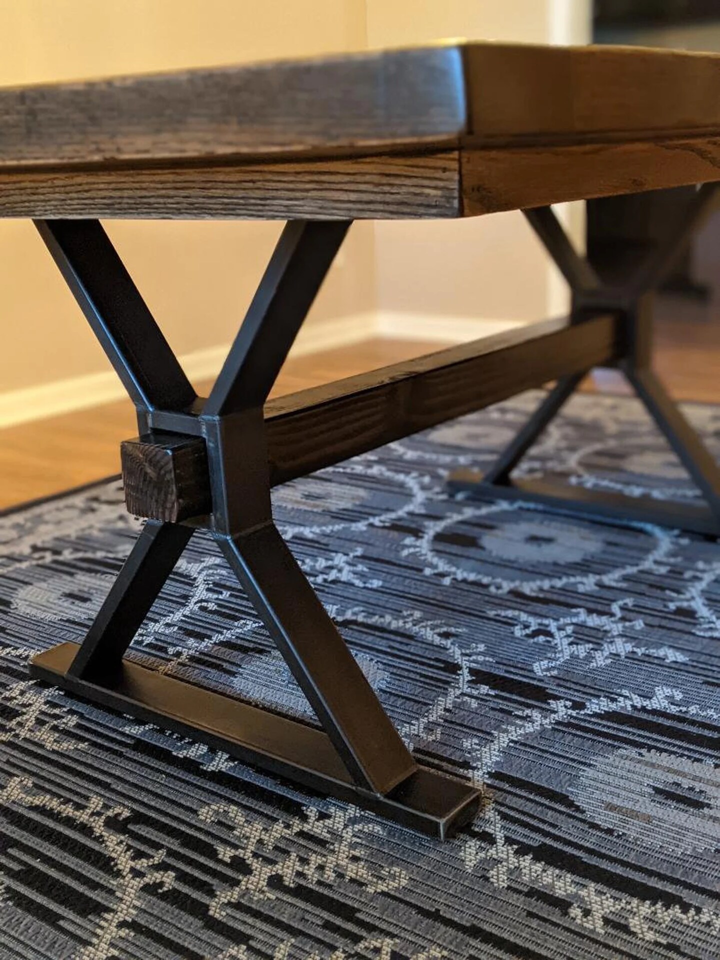 Industrial steel table legs store
